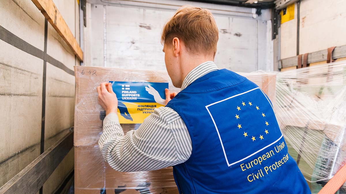 Suomen tuki Ukrainalle jatkuu aktiivisena - Sisäministeriö